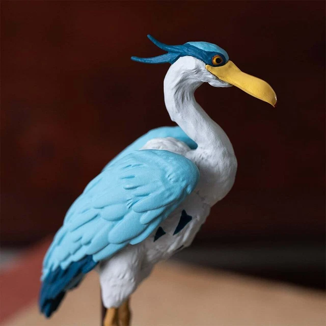 STUDIO GHIBLI THE Boy and the Heron Character Mini Figure Statue Blue ...