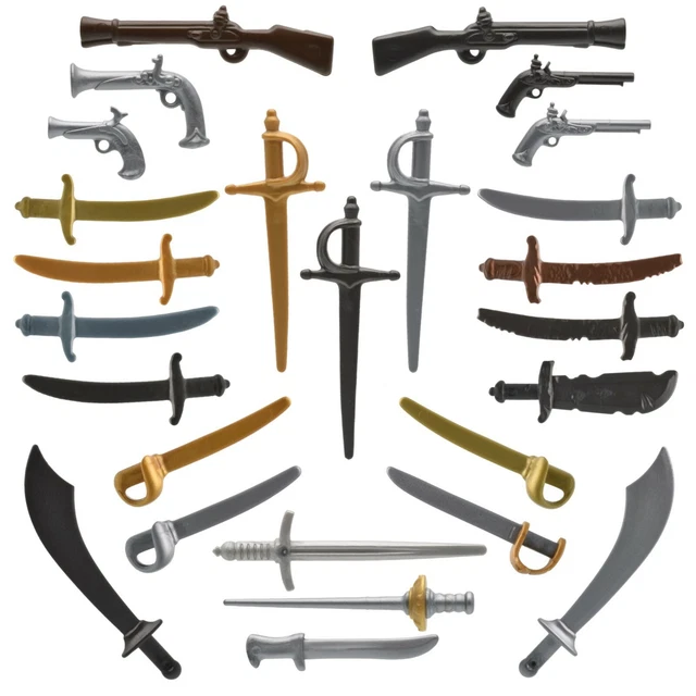 PLAYMOBIL® WEAPONS | Pirates | Sword | Saber | Napoleonic | Rifle | Gun ...