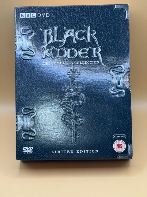 BLACK ADDER COMPLETE Collection 6 Disc DVD Box Set Limited Edition Free ...
