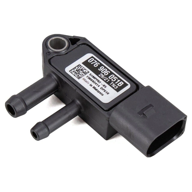 DPF EXHAUST DIFFERENTIAL pressure Sensor for Volkswagen VW Golf Amarok ...