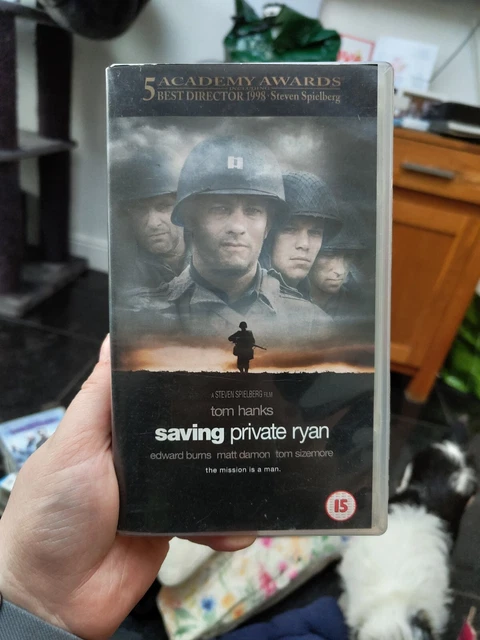 SAVING PRIVATE RYAN Card Box - 1998 VHS - Classic 90's Movie £2.00 ...