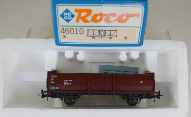 ROCO 46010 OFFENER Güterwagen der DB aus einer Sammlung mit OVP DC EUR ...
