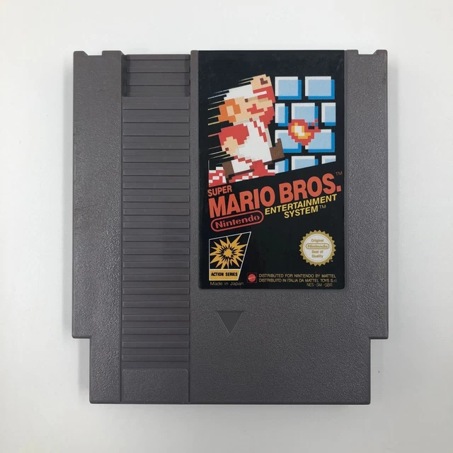SUPER MARIO BROS Nintendo Entertainment System NES Game PAL 25F4 EUR 32 ...