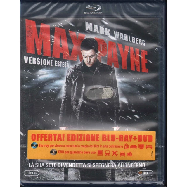 MAX PAYNE BRD Blu Ray Disc Chris O'Donnell / Mark Wahlberg Sealed £24. ...