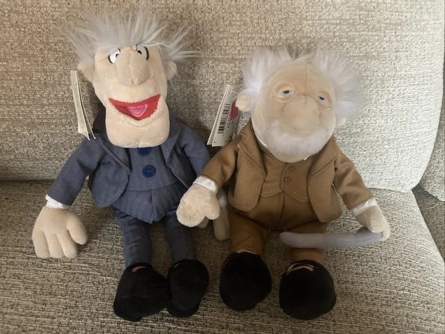 DISNEY STORE EXCLUSIVE The Muppets Waldorf & Statler Plush/Soft Toy ...