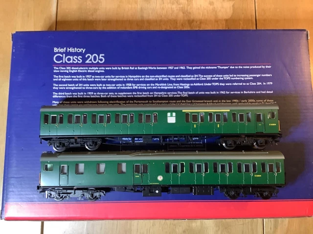 BACHMANN KERNOW L/EDITION 31-235Z BR Green Class 205 Thumper 2 Car DEMU ...