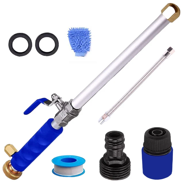 HYDRO JET HIGH Pressure Power Washer Water Spray Gun Nozzle Wand House ...