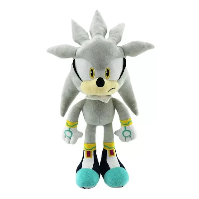 SILVER SONIC THE Hedgehog PLUSH - 13 inch UK £9.99 - PicClick UK