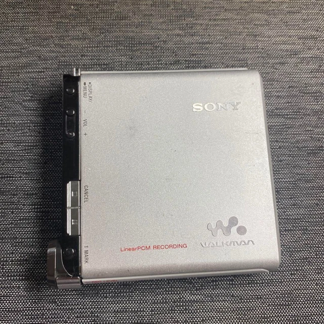 SCHÖNER VINTAGE SONY MZ-RH1 MiniDisc Walkman HI-MD Recorder Player für ...