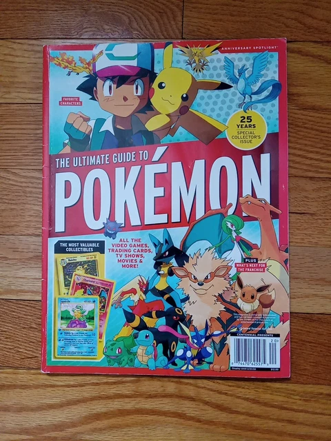 THE ULTIMATE GUIDE TO POKEMON magazine 25 YEARS SPECIAL COLLECTOR'S ...