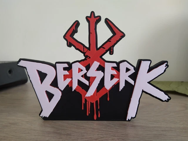 LOGO BERSERK À exposer collection manga display sign EUR 18,00 ...