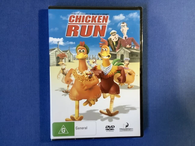 CHICKEN RUN (DVD, 2000) family kids - Brand New Sealed Region 4 $8.95 ...