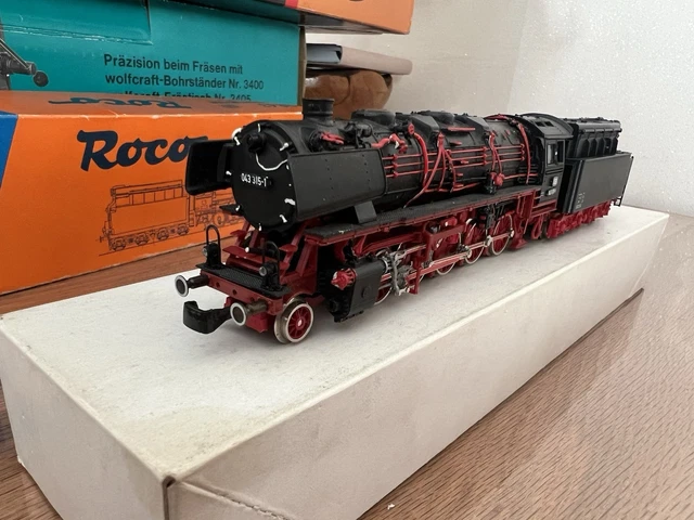 ROCO 04126A H0 Dampflok mit Schlepptender BR 043 315-1 der DB in OVP EUR 20,00 - PicClick DE