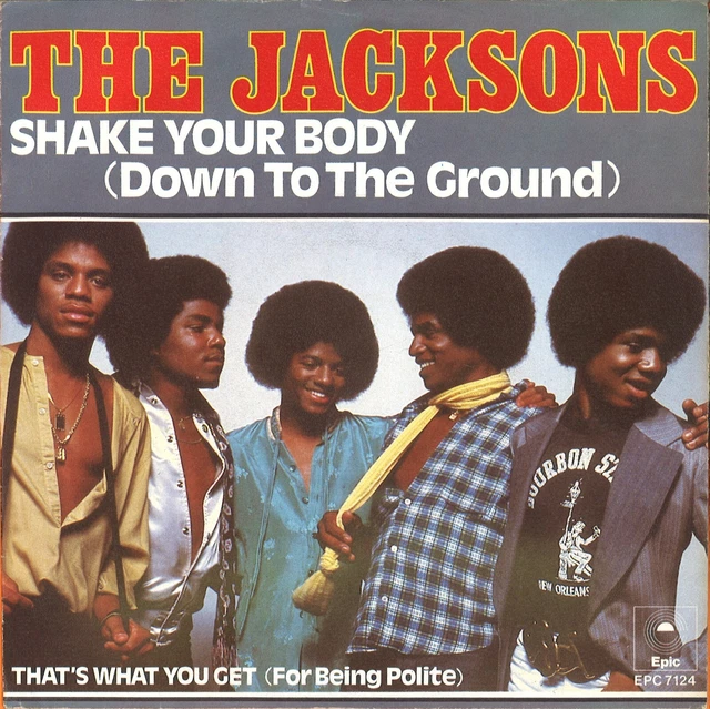 MICHAEL & THE Jackson Shake your body (4x7" Germany, France, UK ...