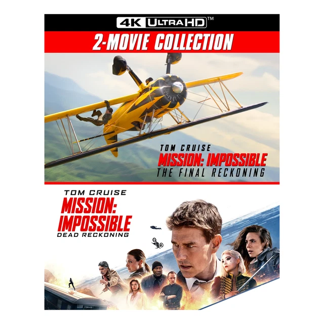 MISSION: IMPOSSIBLE - Dead Reckoning/The Final Reckoning [12] 4K UHD ...