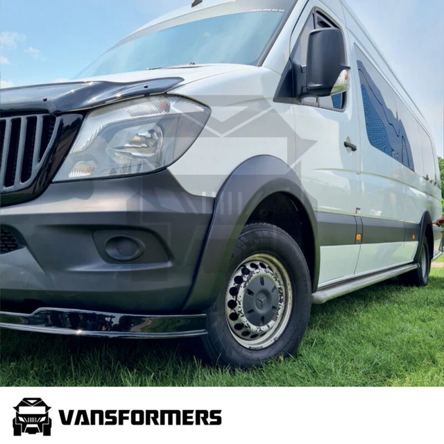 MERCEDES SPRINTER W907 2014-2018 Wheel Arch Trims Fender Flares Wide ...