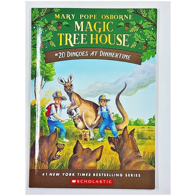 DINGOES AT DINNERTIME: Magic Tree House Series #20 by Mary Pope Osborne ...
