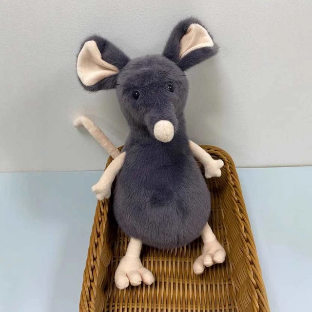 JELLYCAT FREE DUST Bag Rat: Lachlan Sad 25cm Plush Toy – BNWT | Rare £ ...