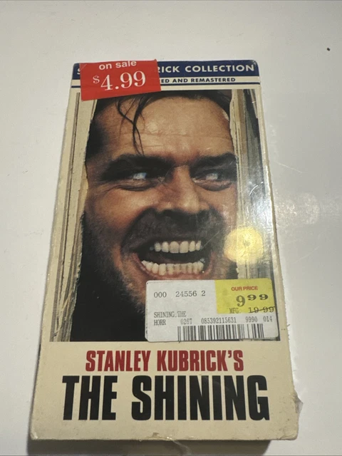 THE SHINING VHS 2001 Stanley Kubrick Collection Super Rare Factory Sealed Horror £20.39 ...