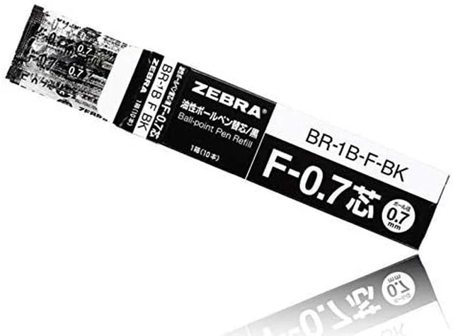 ZEBRA PEN REFILLS 0.7Mm Pack of 10 F-701 $24.86 - PicClick AU