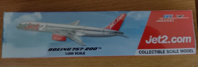 JET2 BOEING 757-200 Model plane, Skymarks BRAND NEW AND FACTORY SEALED ...