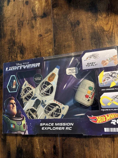 HOT WHEELS RC Disney Pixar Buzz Lightyear Space Mission Explorer Remote ...