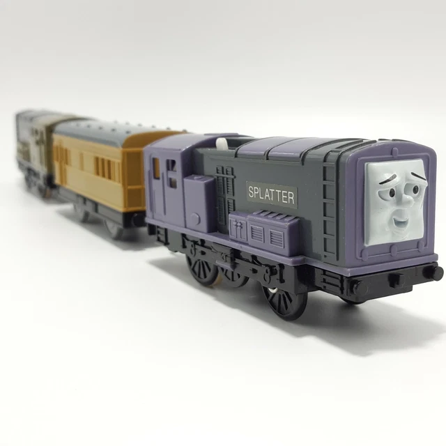 THOMAS THE TANK Engine Splatter & Dodge Motorized Locomotive ...