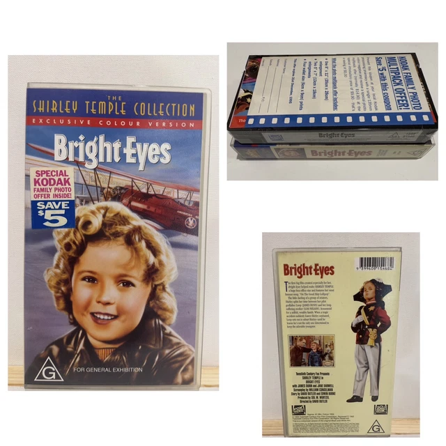 BRIGHT EYES - SHIRLEY TEMPLE VHS Brand New And Sealed $68.60 - PicClick AU