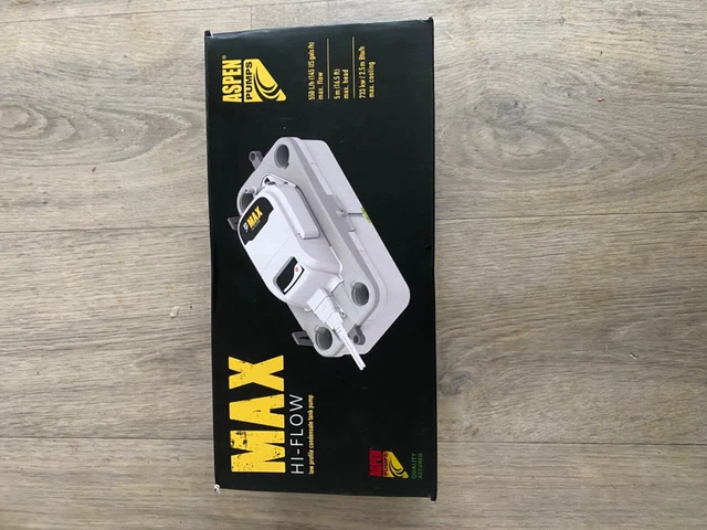 ASPEN MAX HI Flow Low Profile Condensate Tank Pump Fp3349 £50.00 ...