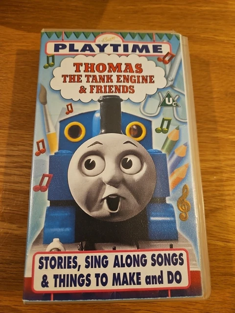 THOMAS THE TANK Engine & Friends VHS Video - PLAYTIME stories Sing ...