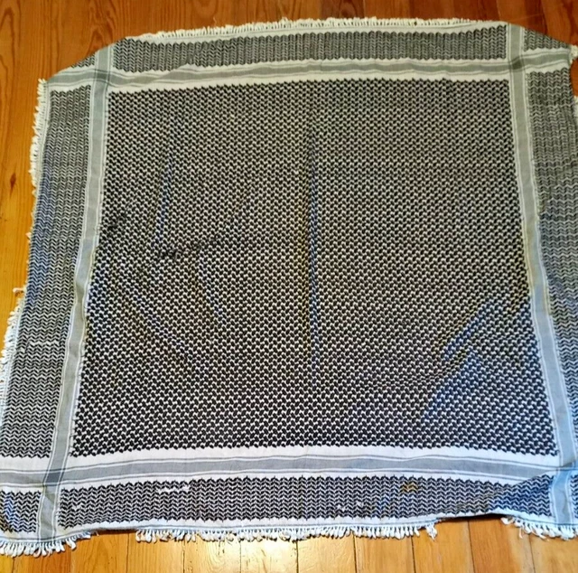 KEFYAH ARABA PALESTINA Originale Vintage 1970 Collezione Palestinese ...