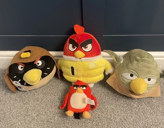 ANGRY BIRDS PLUSH Soft Toy Collection Star Wars £10.79 - PicClick UK