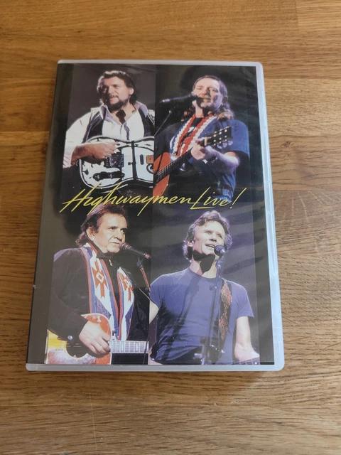 DVD - THE Highwaymen Live Johnny Cash Willie Nelson DVD PAL UK R2 EUR 3 ...