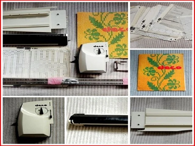 DECO KOMPLETT-SET BZW Zubehör für Pfaff & Passap Strickmaschinen (1013 ...