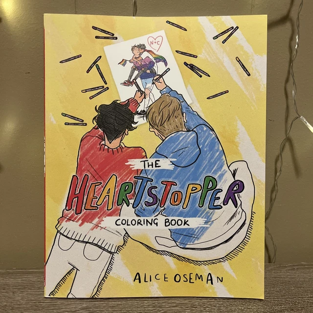 ALICE OSEMAN THE Official Heartstopper Colouring Book (Paperback ...