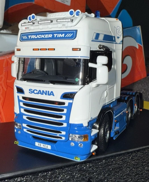 WSI TRUCKER TIM Scania V8 1.50 Scale Model Truck Similar to Tekno etc £ ...