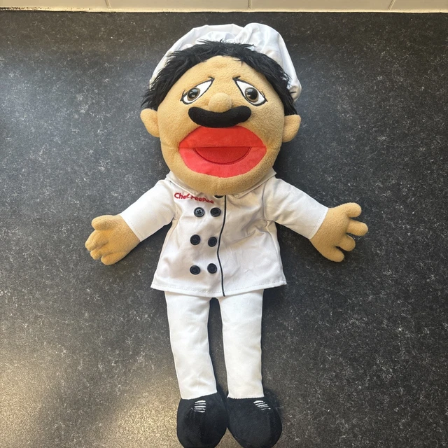 JEFFY PLUSH 19” Hand Puppet Chef Pee-Pee VGC £19.33 - PicClick UK