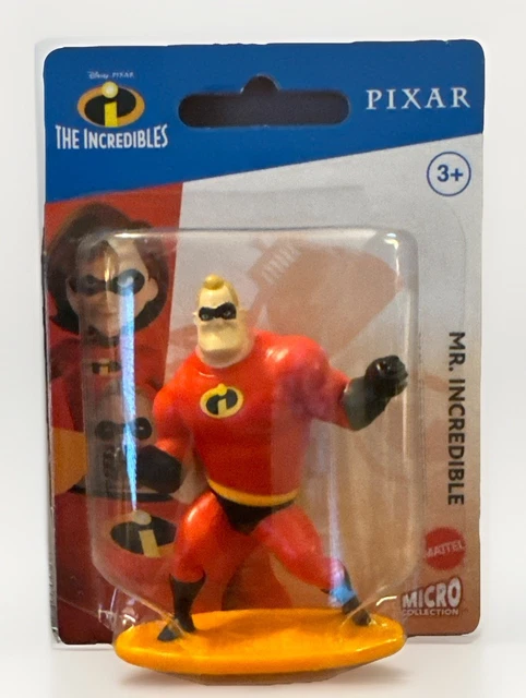 THE INCREDIBLES DISNEY Pixar Mattel Micro Collection Mini Figures Set ...