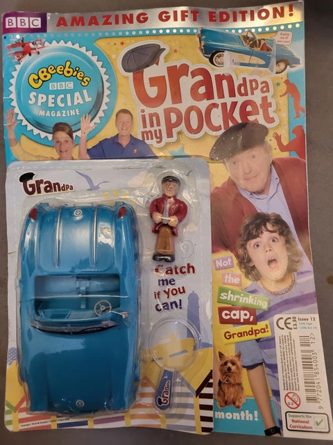 CBEEBIES GRANDPA IN My Pocket,Figure ,Car ,Magazine And Stickers ...