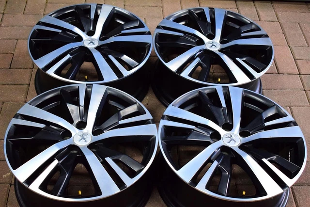 CERCHIO ALLUMINIO PEUGEOT 508 308 3008 5008 108 18 pollici 7.5J 5x108 ...
