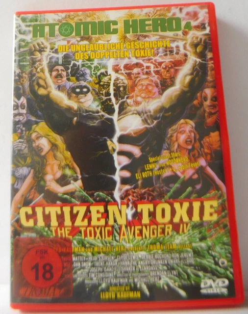 ATOMIC HERO 4: Citizen Toxie - The Toxic Avenger IV - DVD - 1971 EUR 34 ...