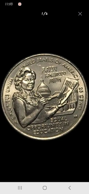 2024-P-MS PATSY TAKEMOTO (American Women) Quarter £0.18 - PicClick UK