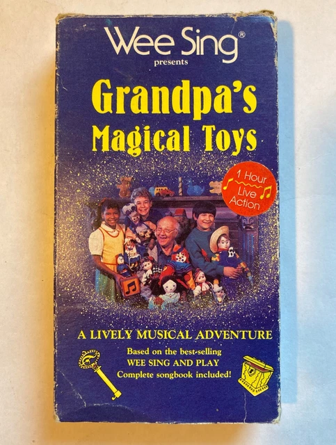 WEE SING GRANDPA'S Magical Toys VHS Weird Kids Retro 80s Bad Movie ...
