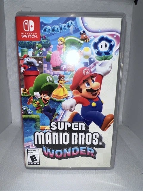 SUPER MARIO BROS Wonder - Nintendo Switch CASE ONLY EUR 18,70 - PicClick FR