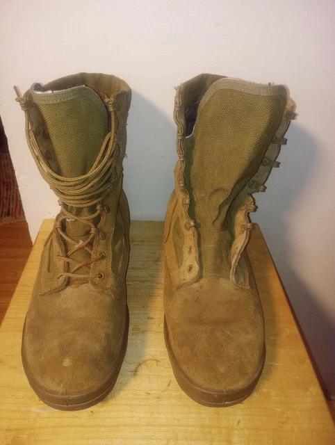 BELLEVILLE USMC BOOTS Sz 11 Brown Green Steel Toe 150m22-000541-6-49 U ...