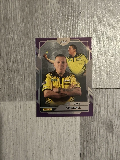 PANINI PDC WORLD Championship Darts 2026- Dave Chisnall-BA-13. /180 £5. ...