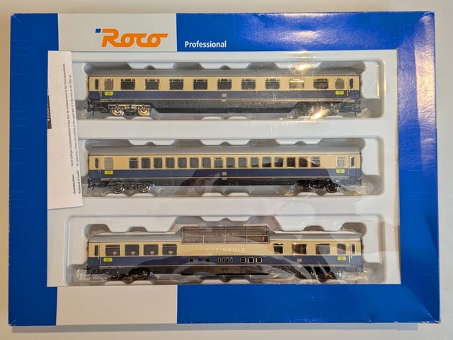 ROCO H0 45905 Personenwagen Set DB "Rheingold" (OVP) EUR 110,00 ...