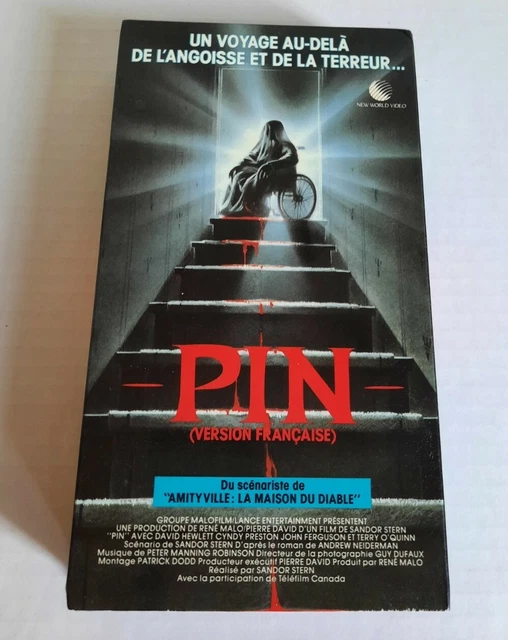 PIN 1988 FRENCH VHS Horror movie Sandor Stern $16.79 - PicClick CA