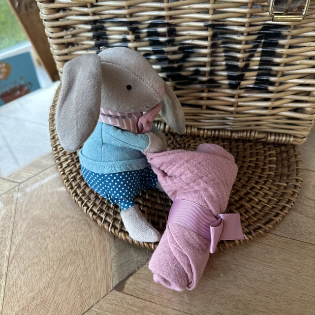 JELLYCAT. LITTLE RAMBLER Bunny Soother. Riverside. Comforter. Brand New ...