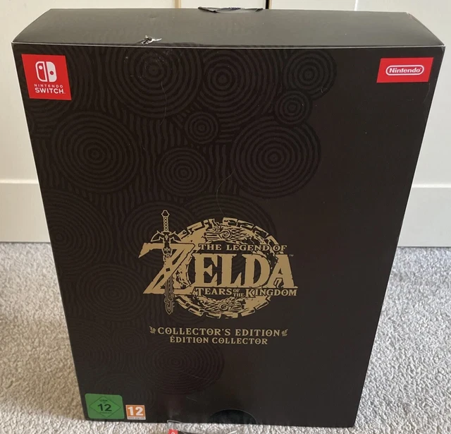 ZELDA: TEARS OF the Kingdom Special Edition Nintendo Switch Collectors ...